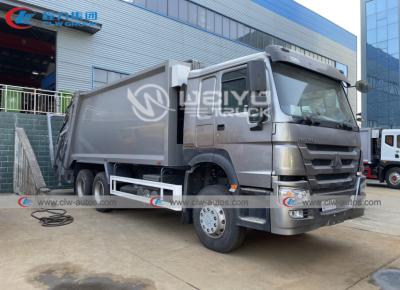 China Sinotruk Howo 14 Ton 18m3 Waste Removal Truck Solid Rubbish Disposal 6x4 RHD for sale
