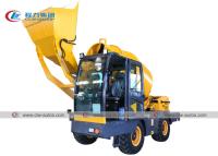 China Mobile Self Loading Concrete Mixer Truck 4CBM 4.5CBM 270 Degree Rotation 4WD for sale