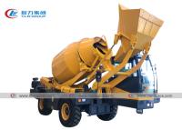 China Mobile Self Loading Concrete Mixer Truck 4CBM 4.5CBM 270 Degree Rotation 4WD for sale