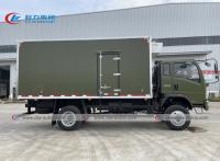 China HOWO 4x4 AWD Thermo King Refrigerator Box Truck 10 Tons 130HP for Meat Transport for sale