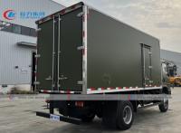 China HOWO 4x4 AWD Thermo King Refrigerator Box Truck 10 Tons 130HP for Meat Transport for sale