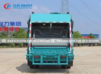China Dongfeng 6CBM Rear Loader Compressed Garbage Truck for sale