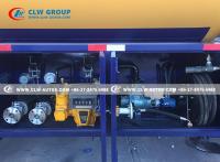 China HOWO 10cbm LPG Bobtail Truck with Volume Flow Meter for Propane Refilling for sale