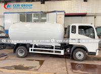 China HOWO 2.5ton 5000L LPG Bobtail Propane Delivery Truck with Cummins 141HP for sale