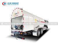 China 24cbm LPG Bobtail Truck Propane Dispenser Delivery Truck 24000 Liters for sale