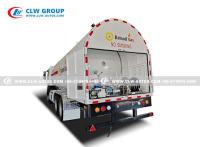 China 24cbm LPG Bobtail Truck Propane Dispenser Delivery Truck 24000 Liters for sale