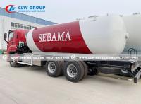 China Isuzu Giga 20m3 LPG Cylinder Filling Bobtail Truck 380HP Euro 5 Diesel for sale
