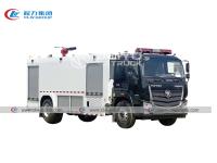 China Foton Auman 8 Ton 360 Degree Rotation Fire Rescue Pumper Truck 6000L Water 2000L Foam for sale