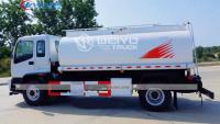 China Isuzu FTR 12m3 Fuel Tanker Truck 12000L Carbon Steel Oil Transport LHD Euro 5 for sale