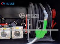 China Isuzu FTR 12m3 Fuel Tanker Truck 12000L Carbon Steel Oil Transport LHD Euro 5 for sale