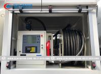 China ISUZU 4 Ton Fuel Tank Truck 4000L Diesel Dispenser Refilling Bowser 4x2 LHD for sale