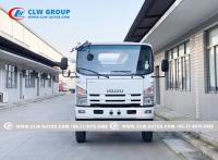 China ISUZU 4 Ton Fuel Tank Truck 4000L Diesel Dispenser Refilling Bowser 4x2 LHD for sale