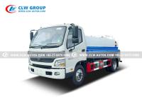 China Foton Aumark 6CBM Water Sprinkler Truck RHD 141HP Cummins Diesel Euro 3 for sale