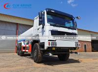 China Howo 18ton 371HP 6x6 All Wheel Controllable Water Bowser Truck 20000L for sale
