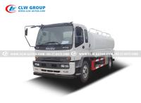 China Isuzu FTR 20000 Liter Stainless Steel Drinking Water Delivery Truck 4HK1 Engine for sale