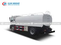 China Isuzu FTR 20000 Liter Stainless Steel Drinking Water Delivery Truck 4HK1 Engine for sale