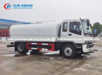 China Isuzu FTR 20000 Liter Stainless Steel Drinking Water Delivery Truck 4HK1 Engine for sale