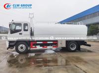 China Isuzu FTR 20000 Liter Stainless Steel Drinking Water Delivery Truck 4HK1 Engine for sale