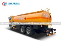 China FAW 340HP 18cbm Crude Oil Fuel Tanker Truck ADR Certified 6x4 for Export for sale