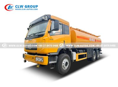 China 340HP Diesel Engine Crude Oil Fuel Tanker Truck 18000kg Loading Capacity 18m3 Tank for sale