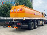 China 340HP Diesel Engine Crude Oil Fuel Tanker Truck 18000kg Loading Capacity 18m3 Tank for sale