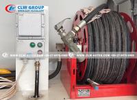 China 30 Ton LP Gas Tanker Trailer 59.5 CBM with BLACKMER Pump and Gas Dispenser for sale