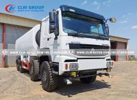 China 20m3 Howo Water Bowser Truck RHD 20000L Watering Tanker for Greening and Dust Control for sale