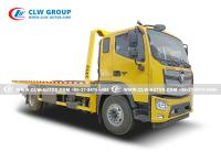 China Foton Aumark 6 Ton Flatbed Towing Truck for AWD Vehicle Roadside Emergency Assistance for sale