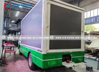 China Foton Aumark 5990mm LED Advertising Truck P6 Digital Billboard Van 130HP for sale