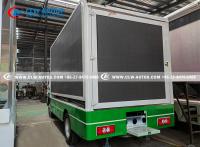 China Foton Aumark 5990mm LED Advertising Truck P6 Digital Billboard Van 130HP for sale