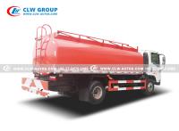 China 8 Ton FAW Refueling Truck 8000 Liters Oil Delivery Tanker Sub-Silo Design with Unloading Pipe for sale