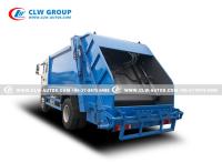 China SINOTRUK HOMAN 18m3 Rear Loader Garbage Compactor Truck 190HP Euro 3 for sale