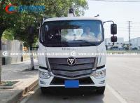 China Foton 6ton Straight Arm Truck Mounted Crane 240HP 6x4 Heavy Duty Loading Truck for sale