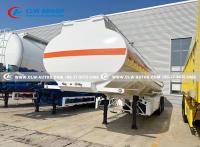 China 35cbm Fuel Delivery Tanker 9247 Gallon 7 Compartment Oil Tank Semi Trailer for sale