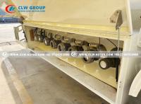 China 35cbm Fuel Delivery Tanker 9247 Gallon 7 Compartment Oil Tank Semi Trailer for sale