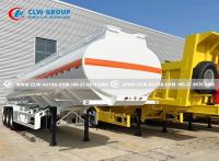 China 35cbm Fuel Delivery Tanker 9247 Gallon 7 Compartment Oil Tank Semi Trailer for sale