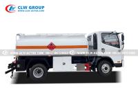 China FAW J6F 5000L Fuel Transportation Truck Corrosion Resistant Tank with Dispenser for sale