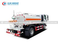 China LZ 5000L Fresh Water Delivery Truck with High Pressure Pump 140HP for sale