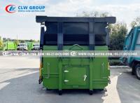 China 14CBM Self Contained Compactor Station Built In Fluid Collection Chamber for sale
