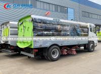 China Dongfeng 12 CBM Vacuum Street Sweeper 190HP Cummins Road Cleaning Truck for sale