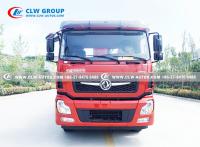 China Dongfeng 16 Ton Truck Mounted Crane 8x4 Straight Boom Hydraulic Loader Cummins 210HP for sale