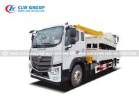 China 240HP 6.3ton Foton Hydraulic Crane Truck Utility Maintenance Hoisting Crane for sale