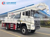 China 22m Hydraulic Telescopic Boom Aerial Working Truck 200kg Platform Capacity for sale