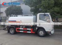 China Isuzu 5 Ton Water Sprinkler Truck 5000L Hydraulic Spray Heads Street Cleaning for sale