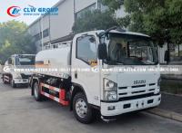 China Isuzu 5 Ton Water Sprinkler Truck 5000L Hydraulic Spray Heads Street Cleaning for sale