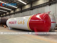 China ASME 60m3 30MT LPG Pressure Vessel Storage Tank for Gas Station for sale