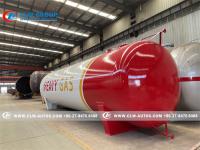 China ASME 60m3 30MT LPG Pressure Vessel Storage Tank for Gas Station for sale