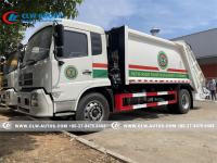 China Dongfeng Kingrun 12cbm Garbage Compactor Truck 12000 Liters Waste Removal for sale
