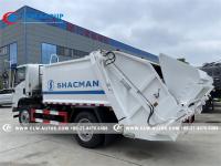 China Shacman X9 8000L 8-10cbm Compression Garbage Truck Weichai 130HP Diesel Waste Collection for sale