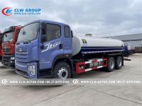 China FAW 6x4 Water Sprinkler Truck 20000L Watering Cart for City Cleaning for sale